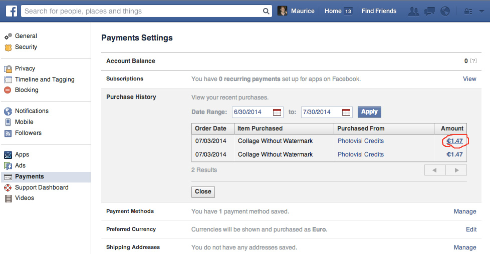 Step 5 - Copy & paste 'Payment ID' number into the text area at the top ...